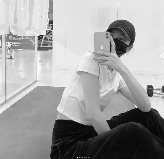 신예은, '168cm·42kg' 깡마른 몸매에도 '갈라진 복근' 있네 "건강합시다"