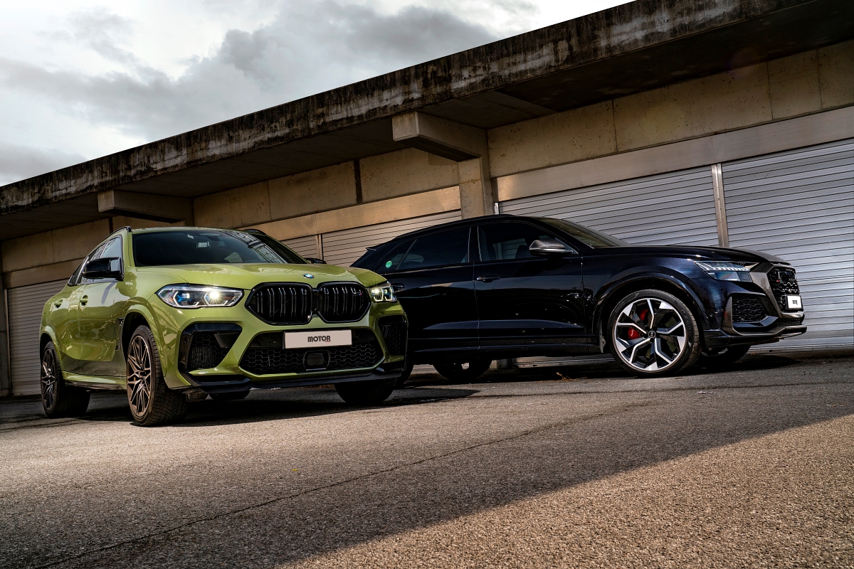 헤비급 매치, BMW X6 M 컴페티션 VS AUDI RS Q8