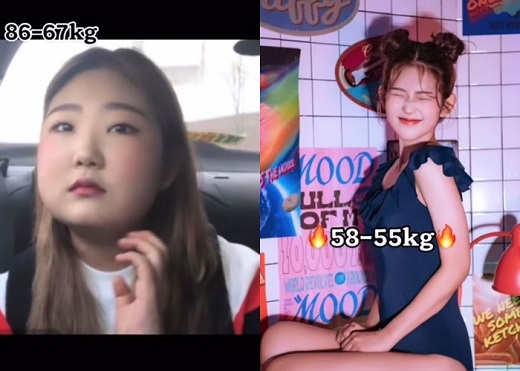 최준희, 86kg→55kg '몸매 변천사' 공개.."다이어트 별거 없네"