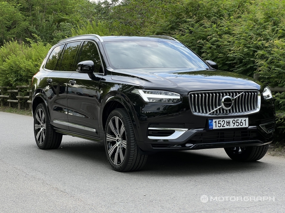 [시승기] 볼보 XC90 T8 리차지 "전기차가 부럽지가 않어"