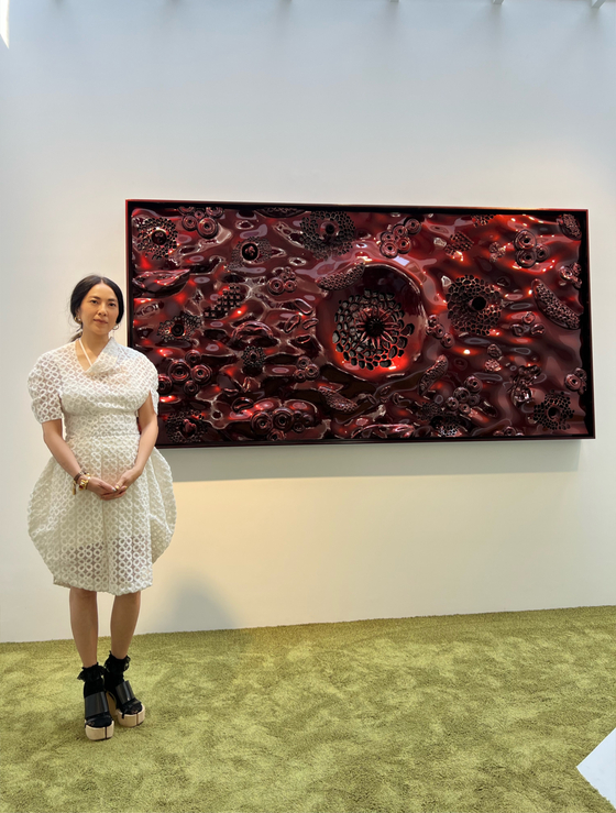 Anicka Yi works at the juncture of human, microbe and machine