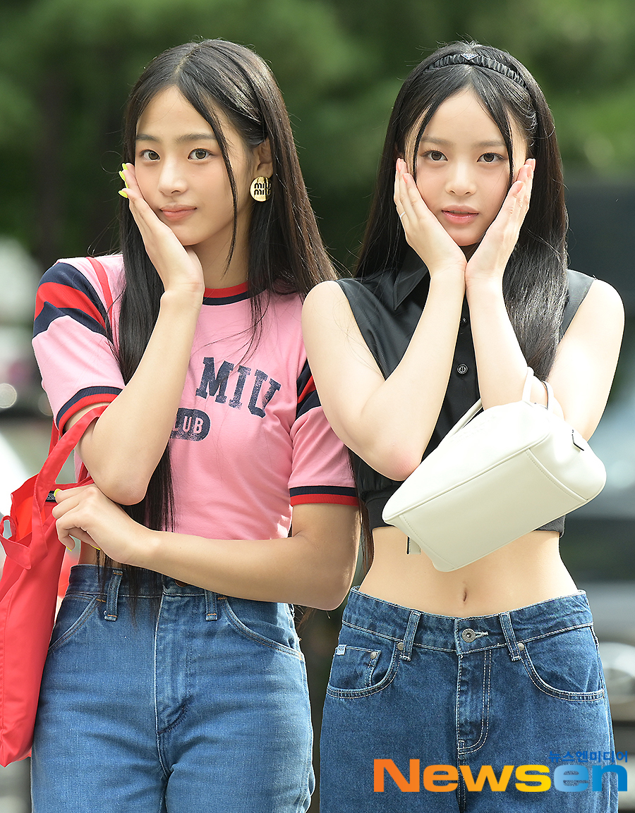 뉴진스 민지-하니, 어여쁨 투 샷~[포토엔HD]