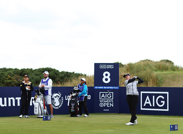 전인지, 메이저 AIG여자오픈 3R 공동 2위..박인비는 4위 [LPGA]