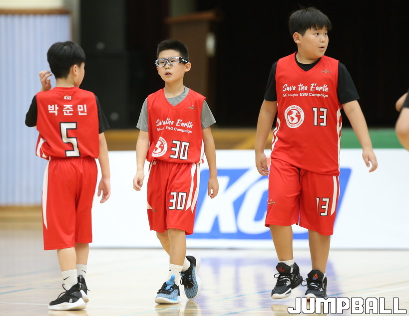 [JB화보] 2022 KBL 유소년 클럽 농구대회 2일차, 모비스와 SK U10 경기 화보