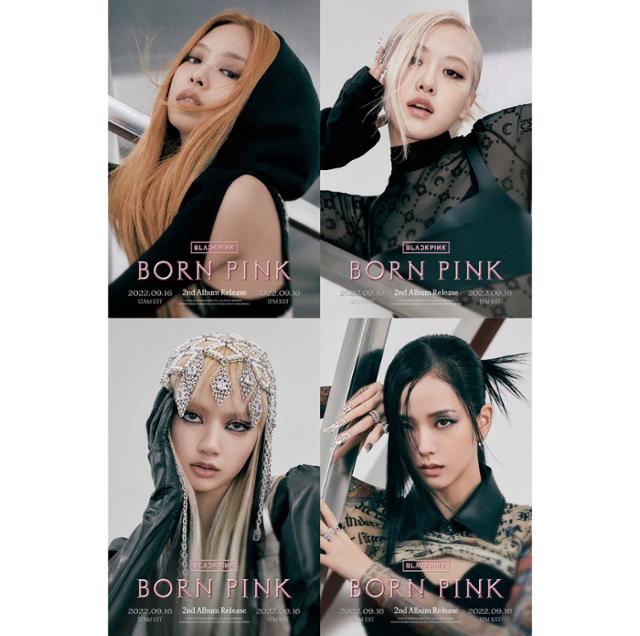 블랙핑크 본 핑크 비주얼 베일 벗었다