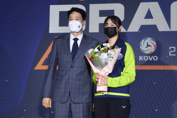 현대건설 서가은, KOVO 유소년 배구교실 출신 첫 V리거 탄생