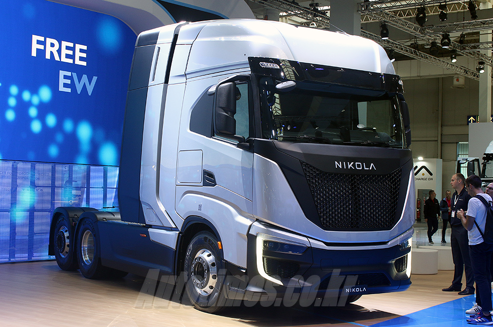 [IAA]니콜라, 수소 트럭 개발 이상무