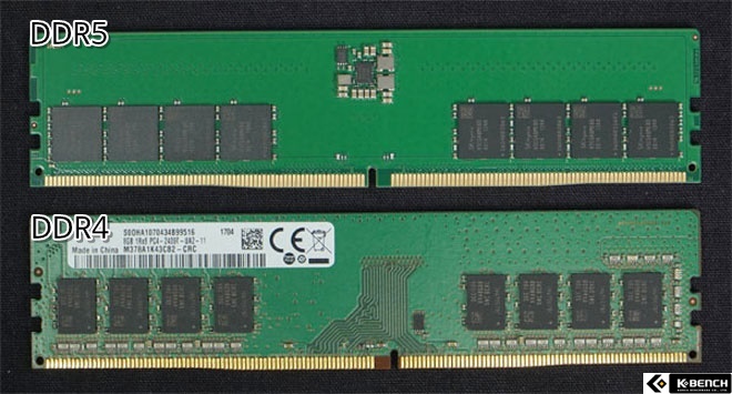 인텔 엘더레이크 기반 DDR4 vs DDR5 선택, 고성능을 위한 메모리 플랫폼은? | 보드나라/케이벤치