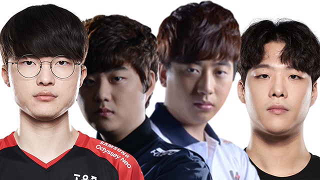 페이커 등 한국 4명 Lol 역대 Top7 선정