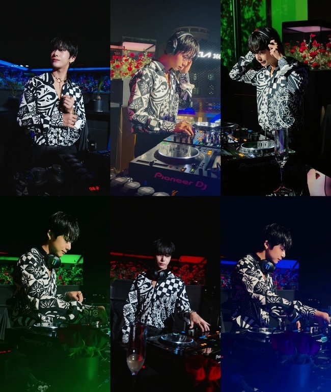 몬스타엑스 형원 '차쥐뿔' 인기→부캐 DJ H.ONE 변신..출구없는 매력