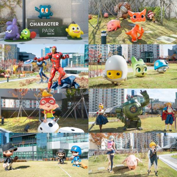 넷마블 캐릭터 총출동! 지타워에 캐릭터 공원 오픈