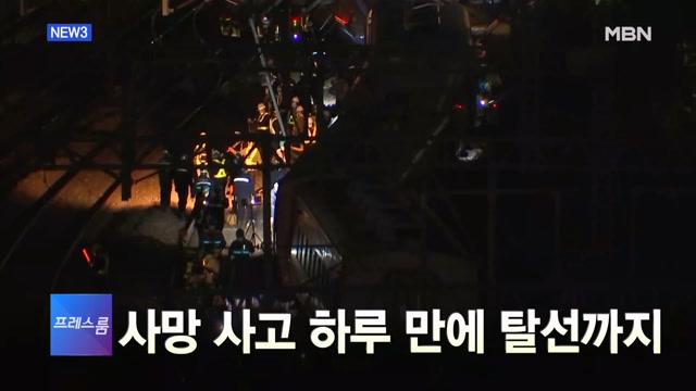 [MBN 프레스룸] NEW3 : 김용 기소 임박 / 무궁화호 탈선 / '이태원 참사' 행안위