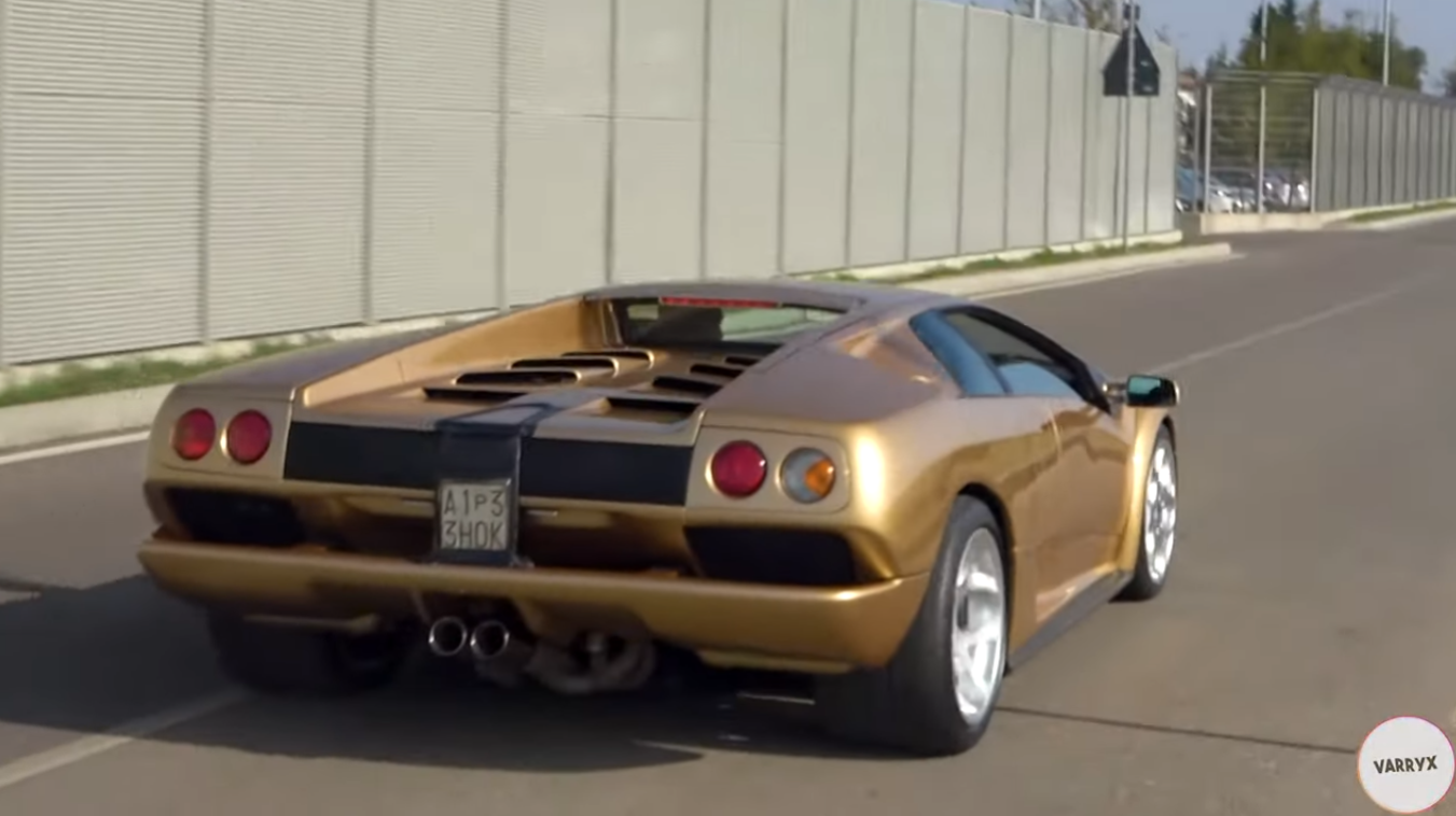 초희귀 람보르기니 디아블로 VT 6.0 SE 질주 모습 | 더드라이브