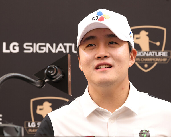 김민규 "김주형의 대활약, 자극이 확실히 된 것 같다" [KPGA LG시그니처]