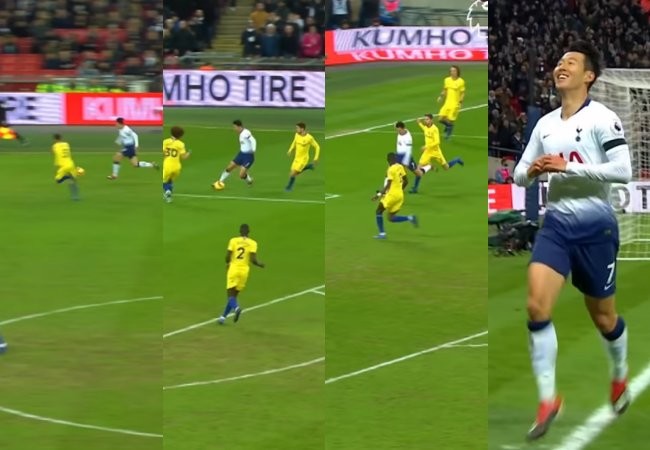 "SON ALL THE WAY!"...휴식기 맞이한 EPL, 손흥민 원더골 재조명