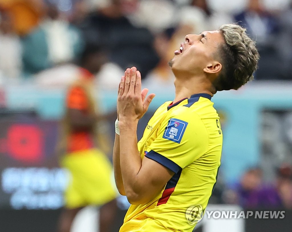 아쉬워하는 사르미엔토