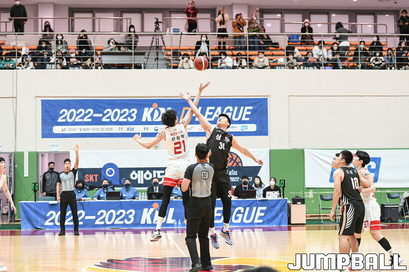 [JB포토] KBL D리그 1차대회 상무와 SK 경기 점프볼
