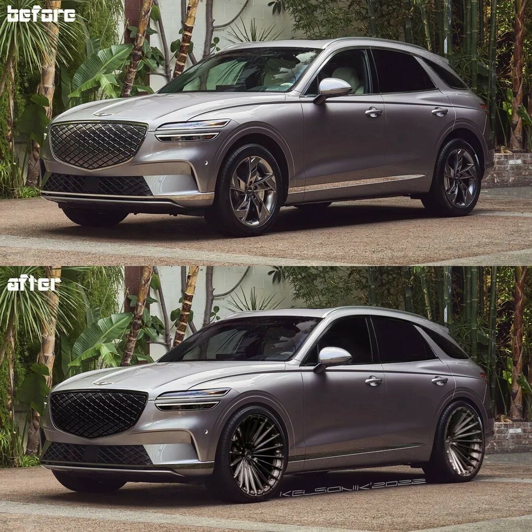 왜건으로 재탄생한 제네시스 GV70 전기차 | 더드라이브