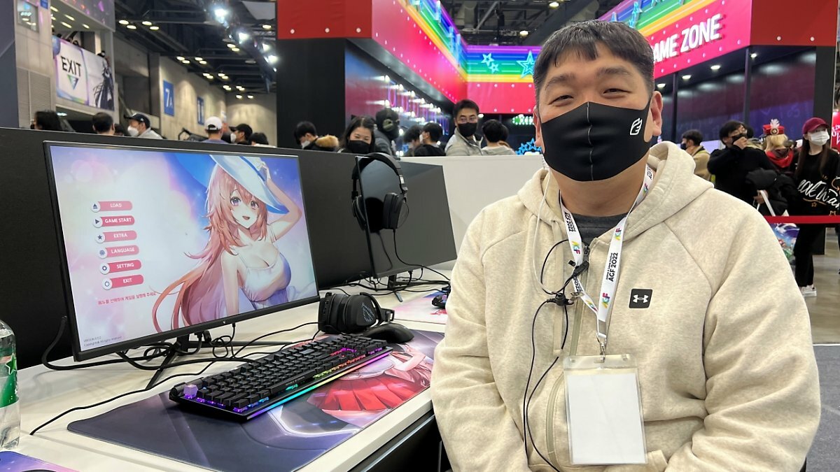 [AGF2022] 노벨피아 인기작 '겜동순'이 게임으로! '러브인 로그인' | 패드앤팝콘