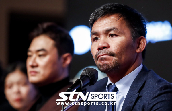 [st&현장] ’DK 유와 이색 복귀전‘ 파퀴아오 ”현역 복귀 디딤돌 되길!“