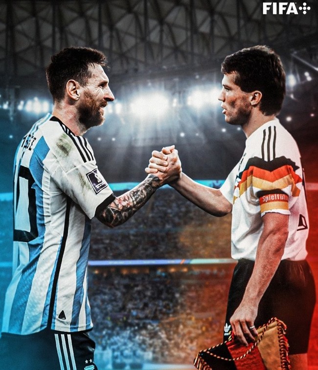 전반만 뛰고 '마테우스-바티스투타' 소환...메시, 기록 퍼레이드