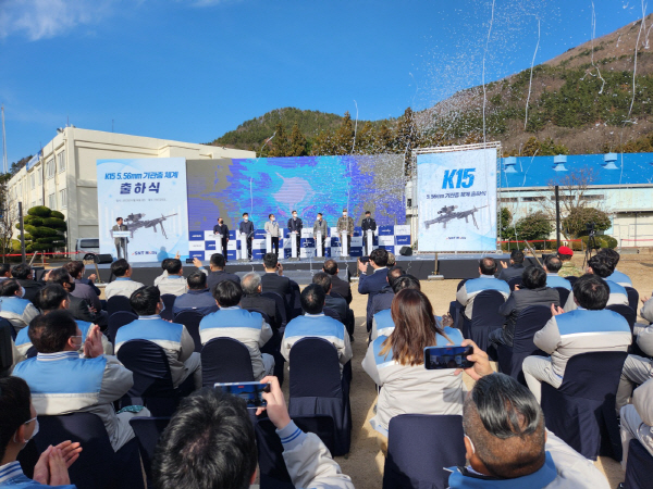 SNT모티브, K3경기관총 대체할 K15기관총 군에 보급한다