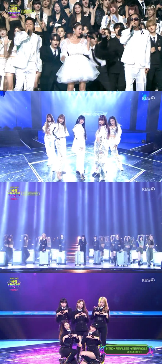 MZ세대의 세기말 감성…NCT·스키즈→아이브 이룬 시간 여행 [KBS 가요대축제①]