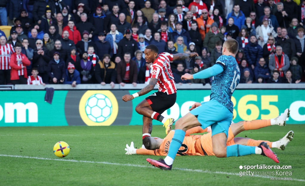 [EPL 17R] '다이어 대형사고 극복' 토트넘, 브렌트포드와 2-2 무승부