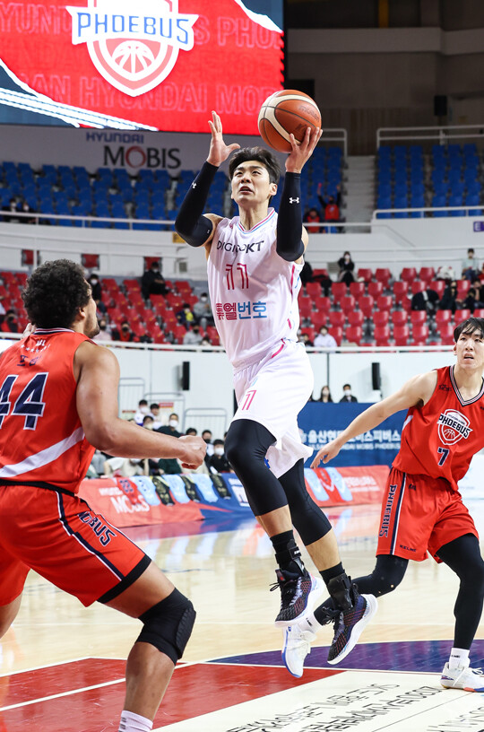 마지막 힘 떨어진 양홍석, 마지막 힘 떨어진 KT