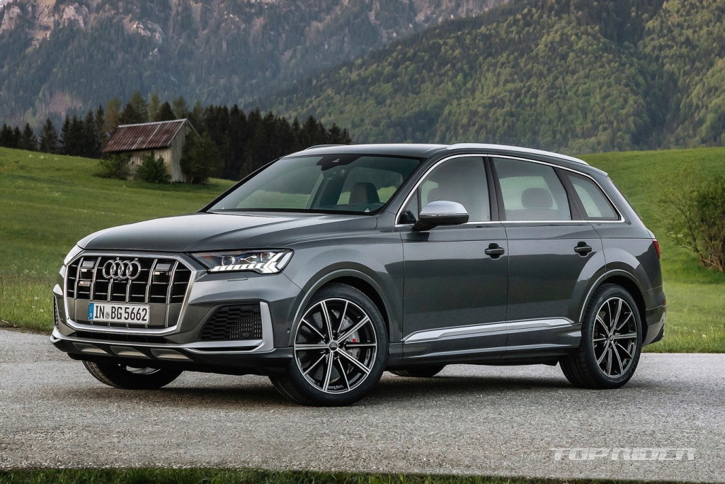 아우디 SQ7 국내 출시 임박, 고성능 패밀리 SUV | 탑라이더