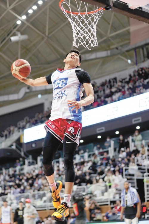 키 188cm 가드, 올스타전 덩크왕 등극