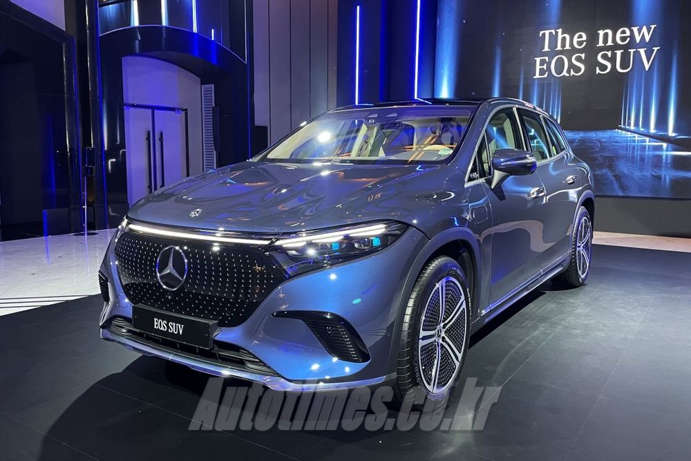 [포토]럭셔리 BEV의 시작, 벤츠 EQS SUV