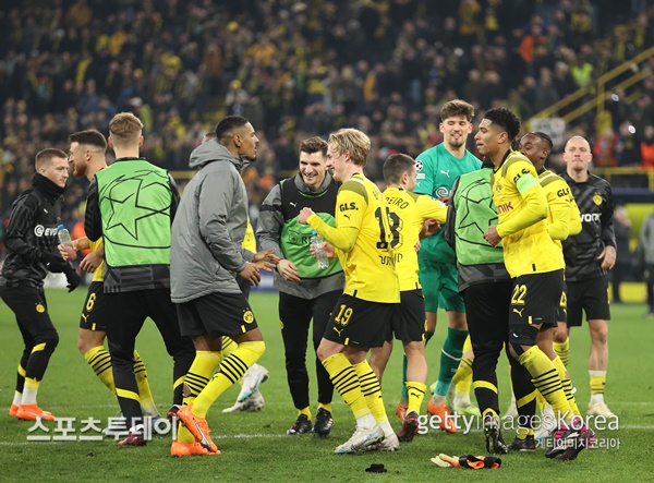 도르트문트, UCL 16강서 첼시 1-0 제압…8강 청신호