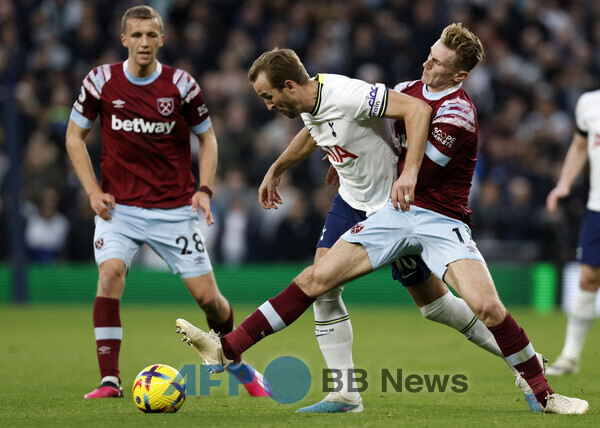 '손흥민 교체로 EPL 98호골' 토트넘, 웨스트햄 2-0 꺾고 4위 탈환