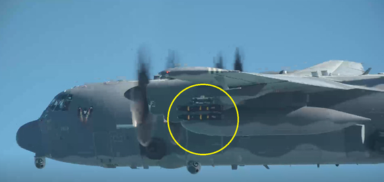 [영상] 미 공군 '죽음의 천사' AC-130J 한반도 사격훈련 영상 보니