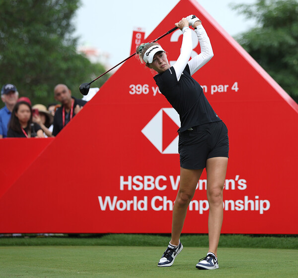 장타자 넬리 코다의 화려한 티샷 [LPGA]