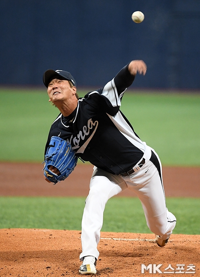 1·2회 KKKKK ‘완벽’→3회 2실점 ‘흔들’…김광현, 2이닝 4실점! 원태인 등판 [WBC]