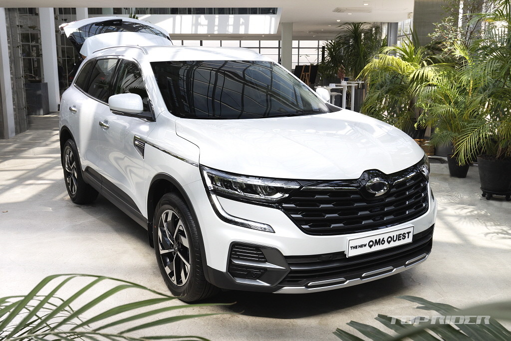 QM6 퀘스트 실차 살펴보니, 차박에 최적화된 모델 | 탑라이더