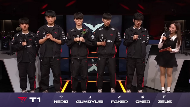 [LCK] 17승 1패 ‘1황’ T1 “정규 시즌 1위로 만족 못해…우승 차지할 것”