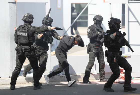 Counter-terrorism drill