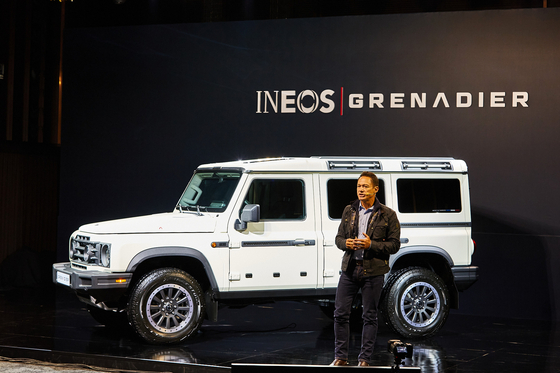 Ineos Automotive introduces its first vehicle to the Korean market