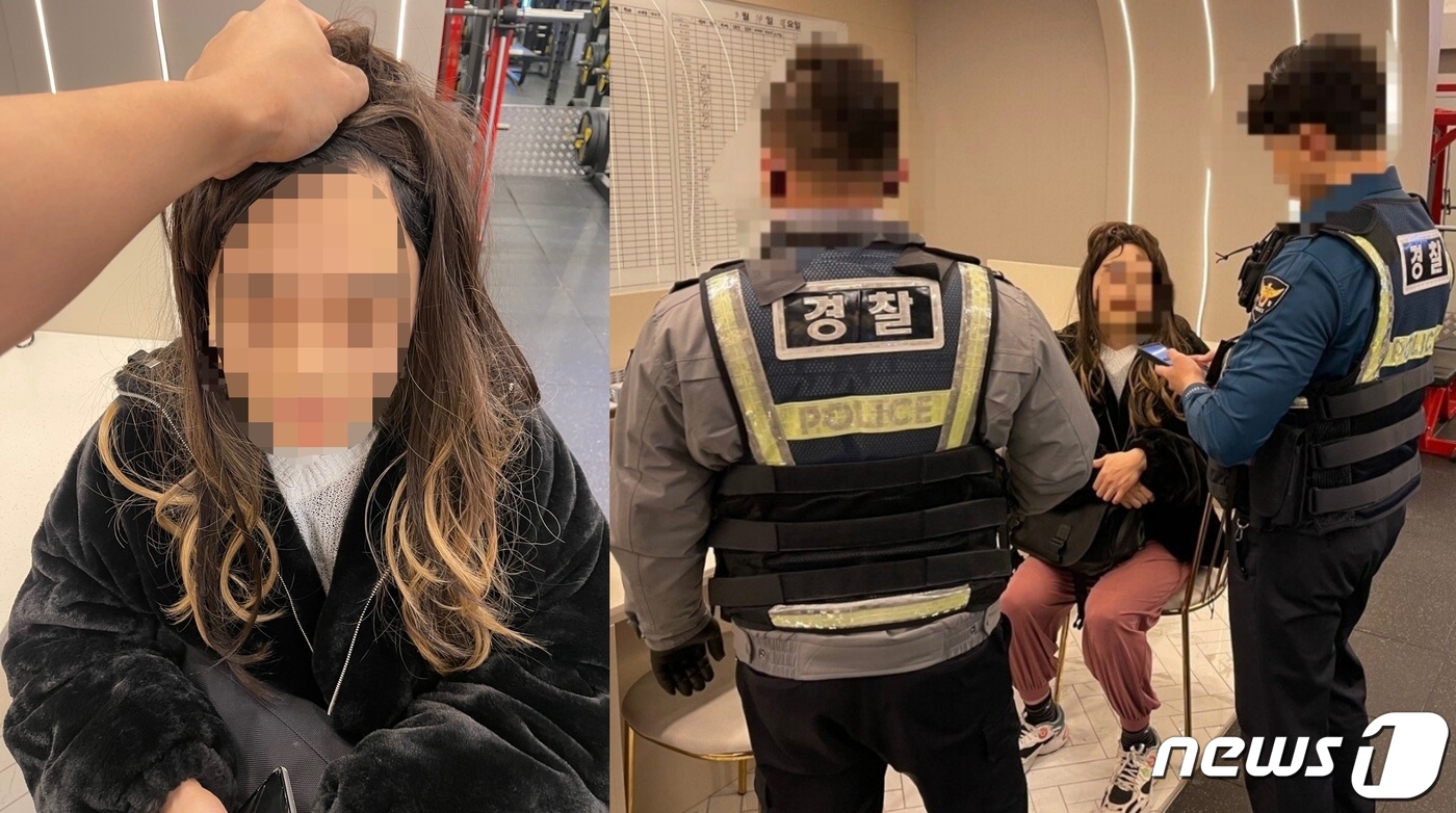 女탈의실 긴머리·핑크바지 여장남자…머리채 잡자 가발 덜렁
