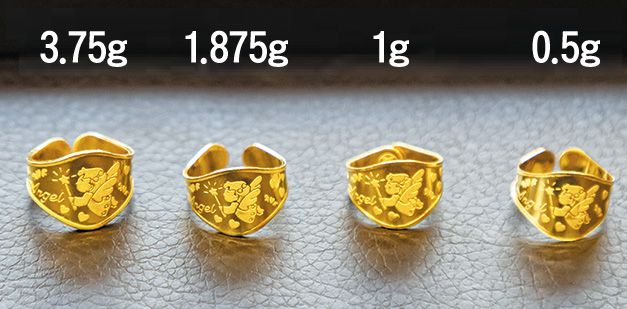 금반지 한돈이 40만원 훌쩍… 이젠 돌 선물로 “1g 반지 주세요”