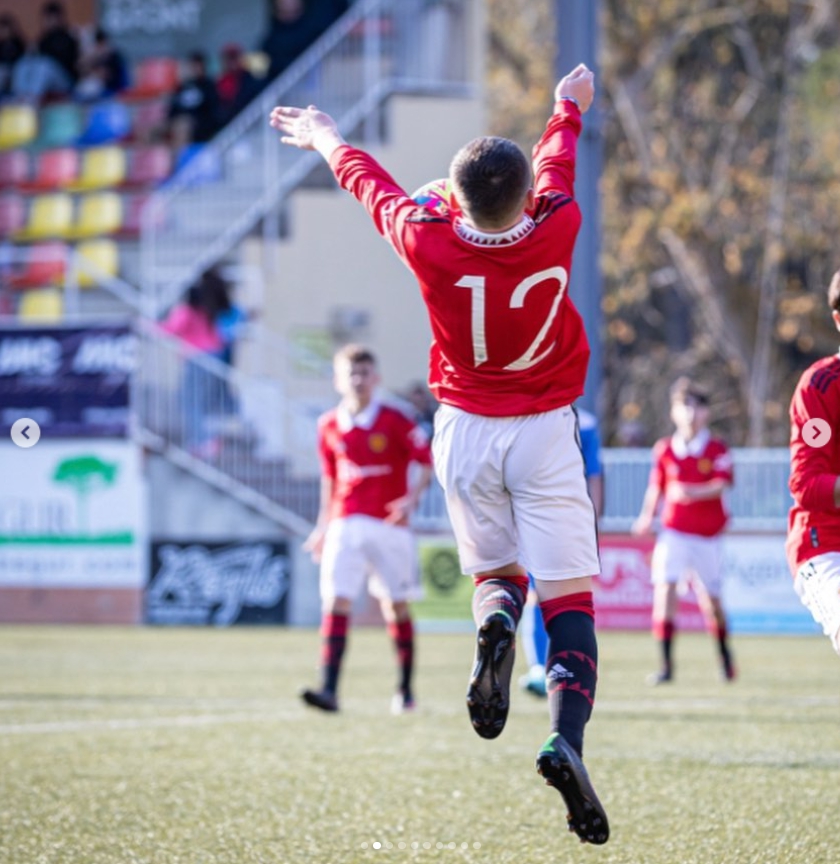 웨인 루니 좋겠네…"13살 큰아들 맨유의 미래"