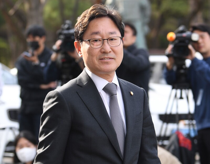 박범계, 원내대표 출마 선언…"윤석열 검찰 독재 폭주 멈춰야"