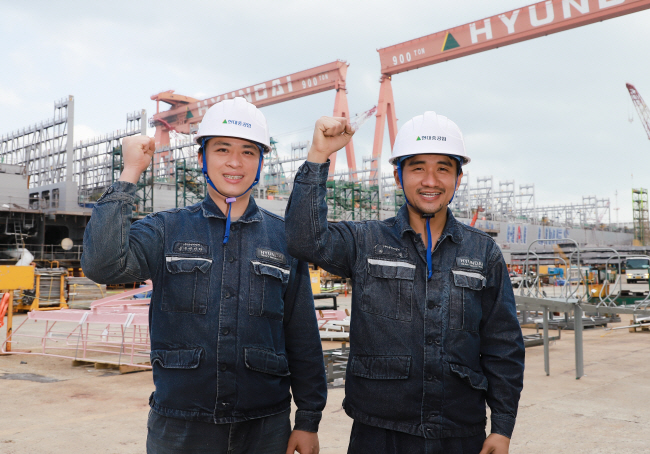 “내손으로 세계최고 선박 건조… 코리안드림 가까워져”
