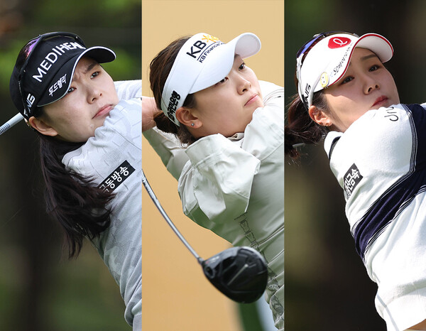 이다연·방신실·이소영, 메이저 KLPGA챔피언십 FR 챔피언조 우승 경쟁