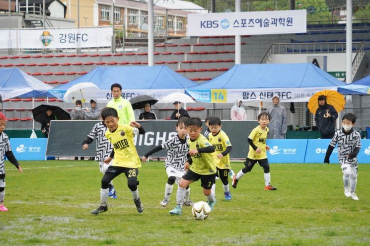2023 행복 양구컵 전국 유소년 축구클럽 페스티벌 개최