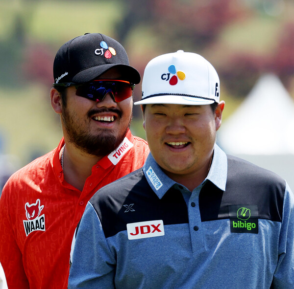 '정면승부' 임성재vs정찬민, 첫날 막상막하…동반한 박상현은 공동 2위 [KPGA]