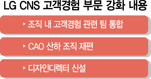 "고객들 경험이 혁신 동력"···CX 전면배치한 LG CNS